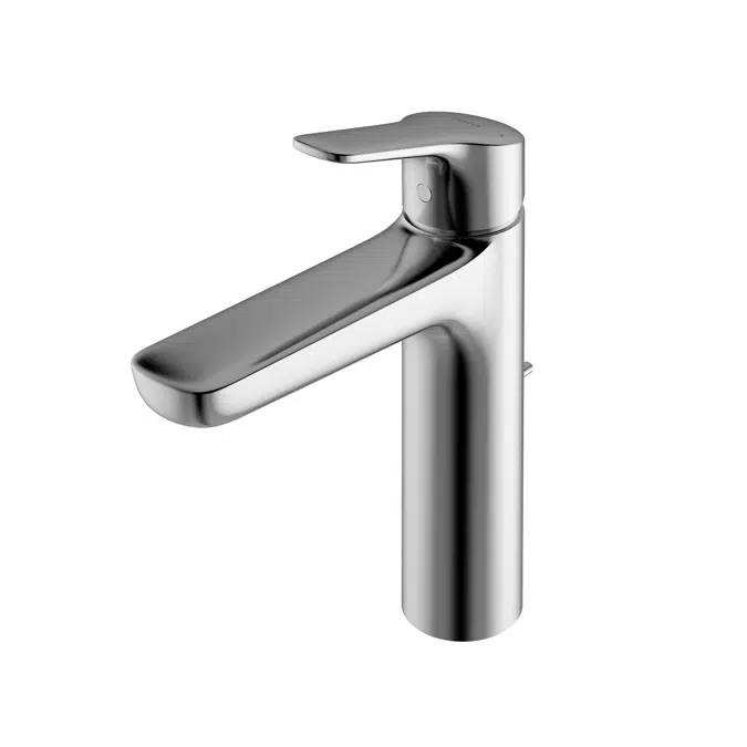 BIM objects - Free download! GS Single-Handle Faucet - Semi-Vessel - 1. ...