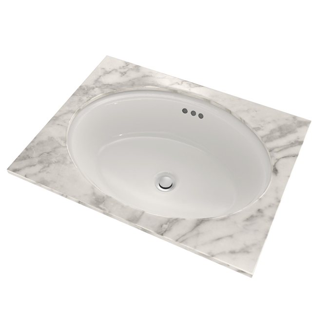 BIM objects - Free download! Dartmouth® Undercounter Lavatory | BIMobject