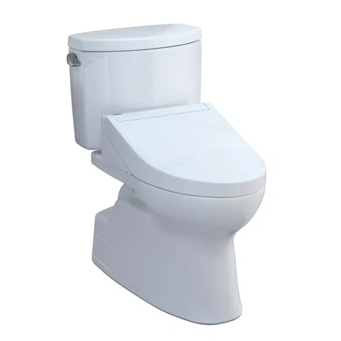BIM objects - Free download! Vespin® II WASHLET®+ C5 Two-Piece Toilet ...