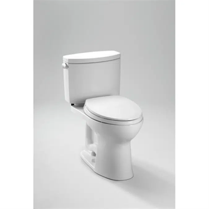BIM objects - Free download! Drake® II Close Coupled Toilet, Double ...