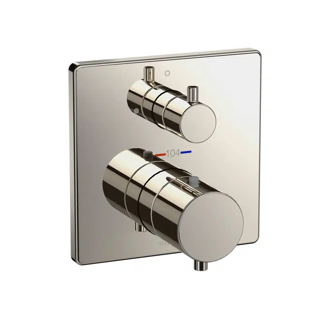 BIM objects - Free download! Thermostatic Mixing Valve with Volume ...