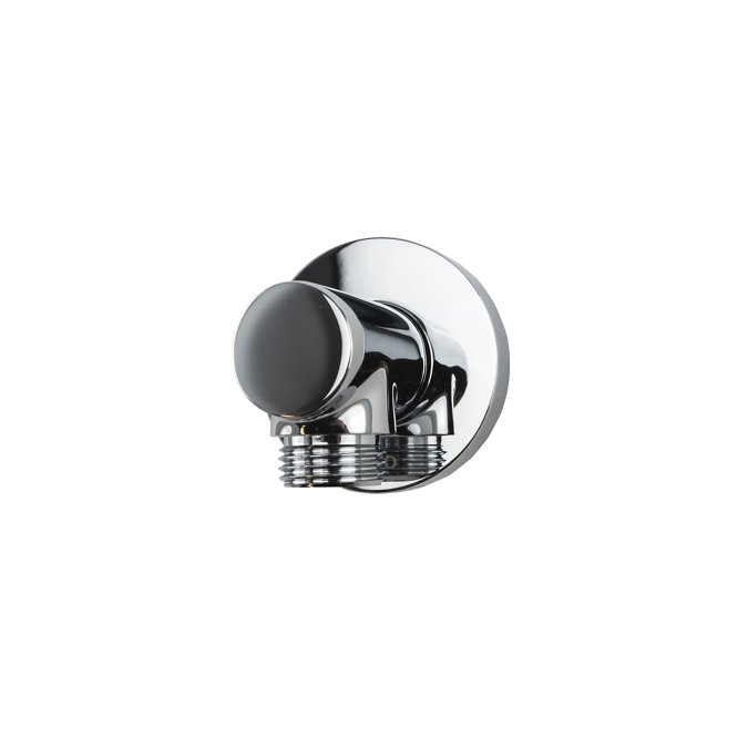 BIM objects - Free download! Wall Outlet - Round | BIMobject