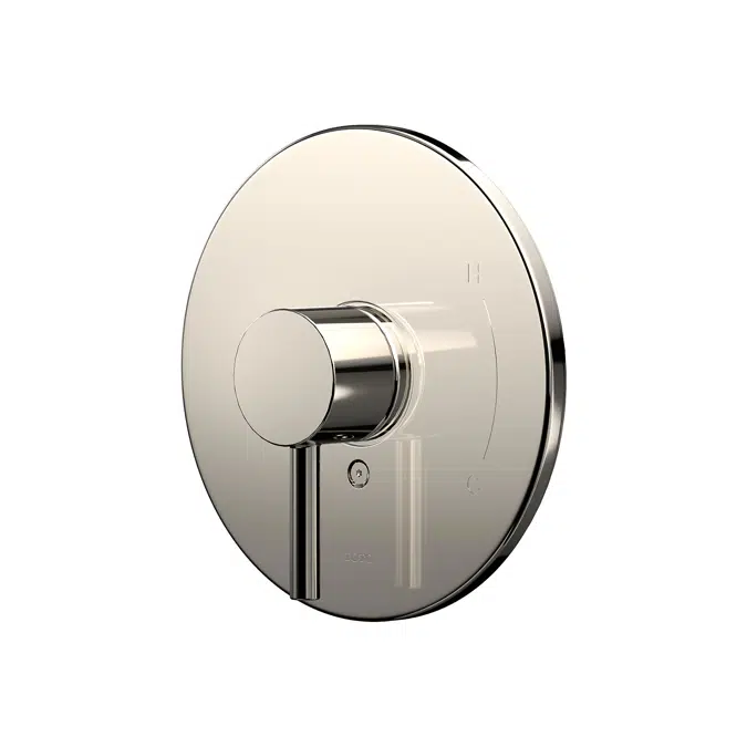BIM objects - Free download! Pressure Balance Valve Trim - Round ...