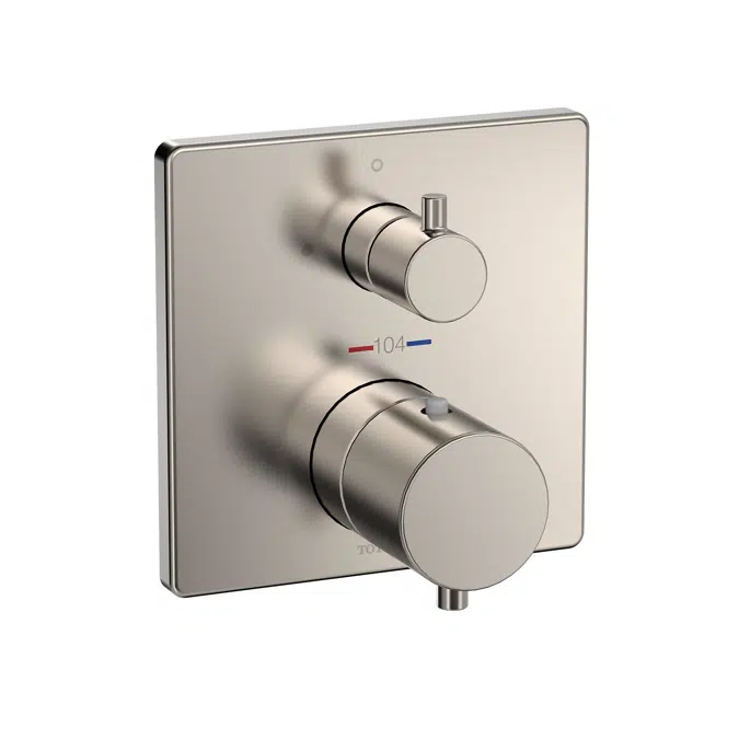 BIM objects - Free download! Thermostatic Mixing Valve with Two-way ...