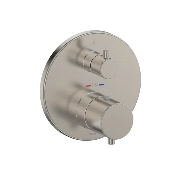 BIM objects - Free download! Thermostatic Mixing Valve with Two-way ...