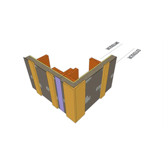 BIM objects - Free download! Alpha | Wall [R-30] | BIMobject