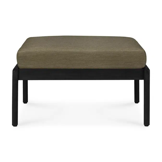 BIM objects - Free download! Jack outdoor footstool - varnished teak ...
