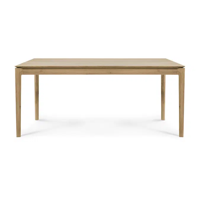 Objetos BIM - ¡Descarga gratis! Bok table - oak - rectangular - 180x90x76 cm | BIMobject