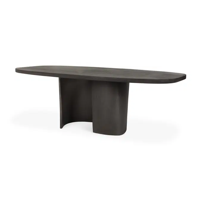 BIM objects - Free download! Canyon outdoor dining table - varnished ...