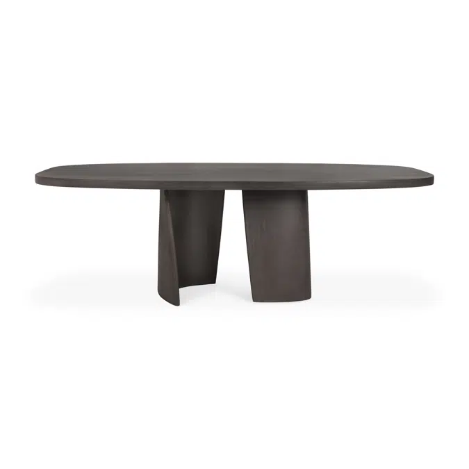 BIM objects - Free download! Canyon outdoor dining table - varnished ...