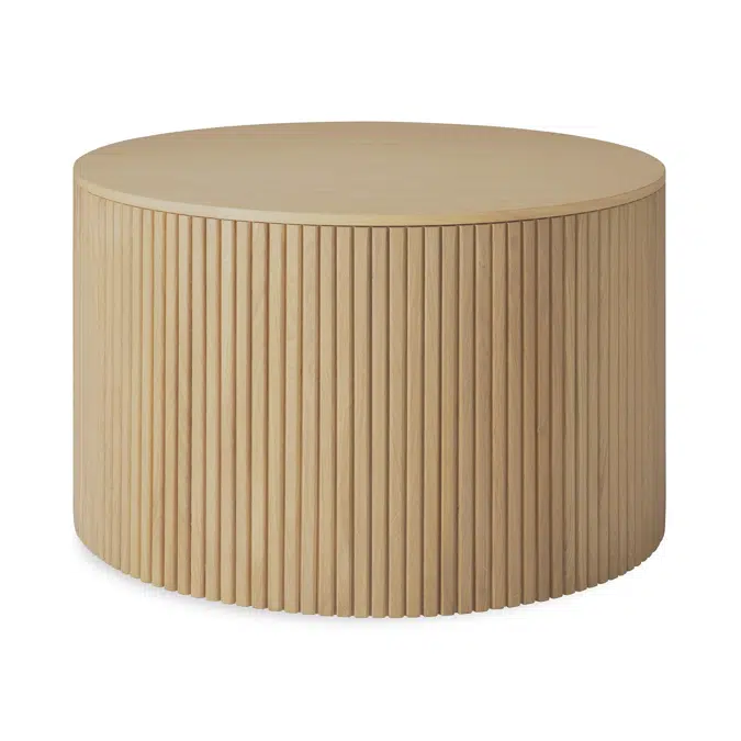 BIM objects - Free download! Roller Max coffee table - oak - round ...