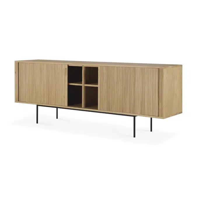 Objetos BIM - Download gratuito! Roller Max sideboard - oak - 2 doors ...