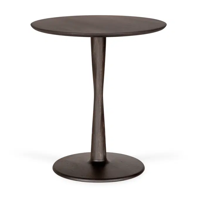 BIM objects - Free download! Torsion table - varnished oak - brown ...