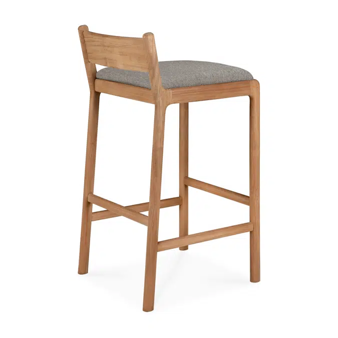 Objetos BIM - ¡Descarga gratis! Jack outdoor bar stool - teak - Mocha ...