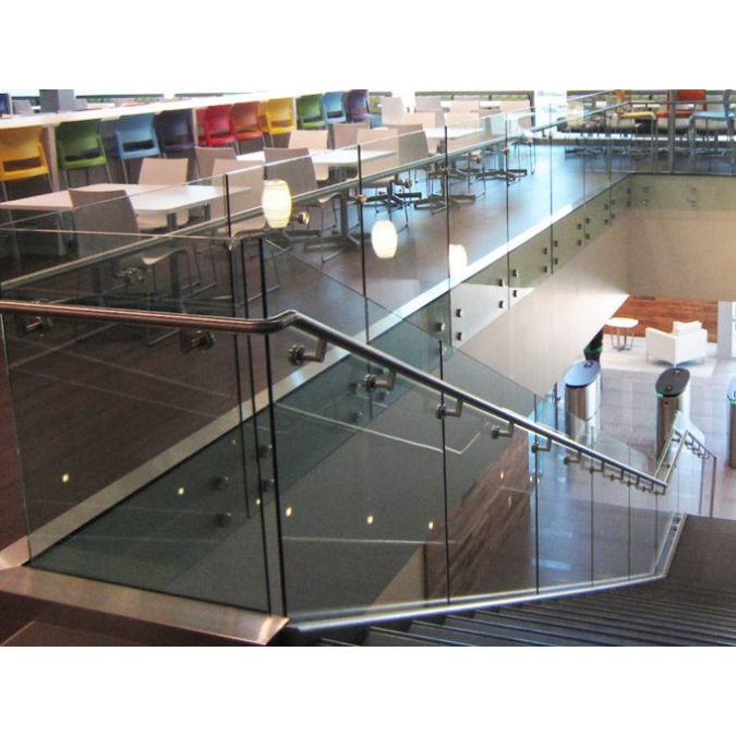 Objetos BIM - ¡Descarga gratis! Focus Glass Railing | BIMobject