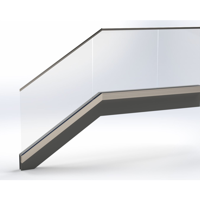 BIM objects - Free download! Base Shoe Railing | BIMobject