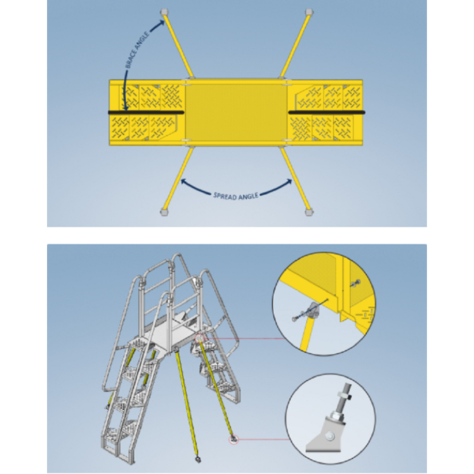 Об'єкти BIM – скачати безкоштовно! Alternating Tread Stair Bracing Kits ...