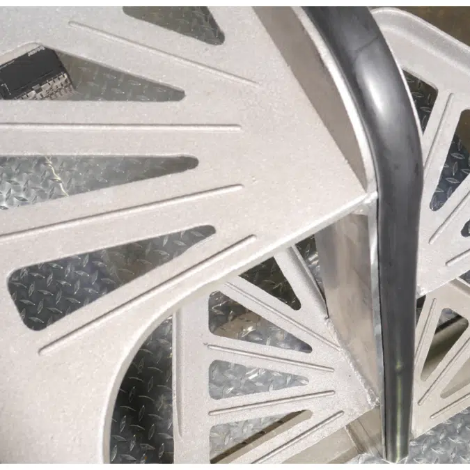 BIM objects - Free download! Aluminum Alternating Tread Stair | BIMobject