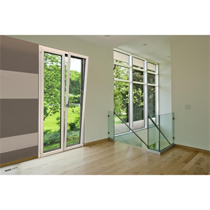 BIM objects - Free download! Metra NC 75 HES WS - Double Casement ...