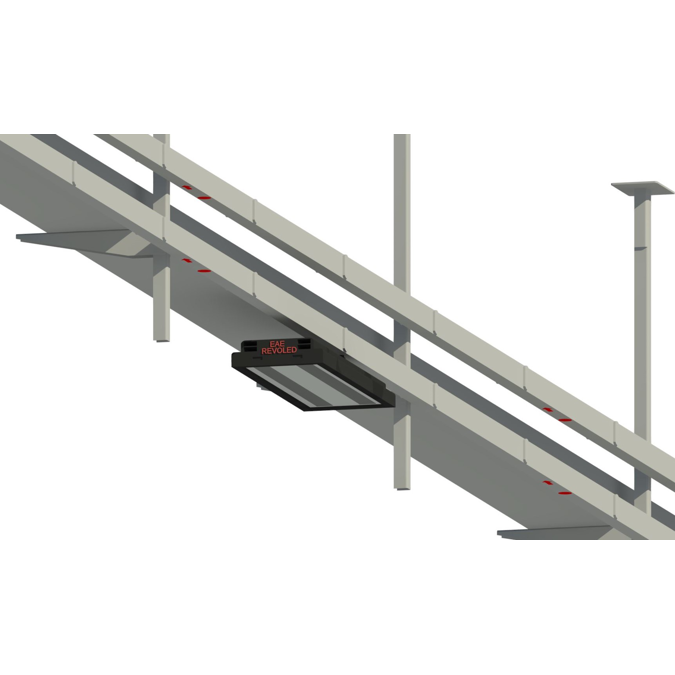 BIM objects - Free download! E-Line DL/SL Lighting Busbar Trunking ...