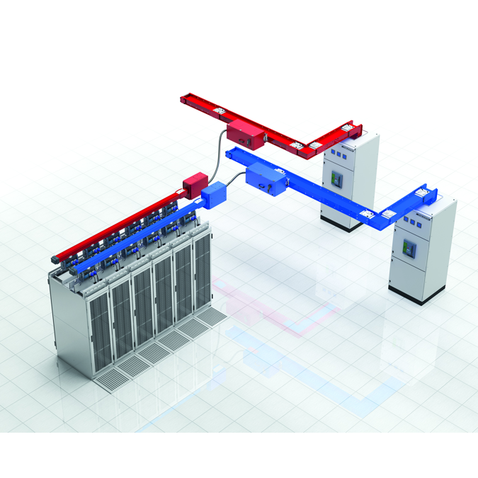 BIM objects - Free download! E-Line Data Rack Busbar Systems 160...800A ...