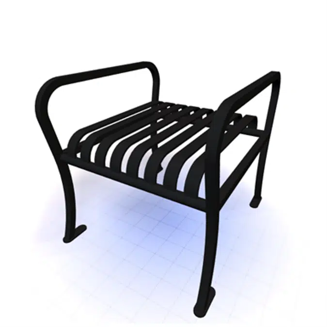 BIM objects - Free download! CityView Free Standing Flat Chair | BIMobject