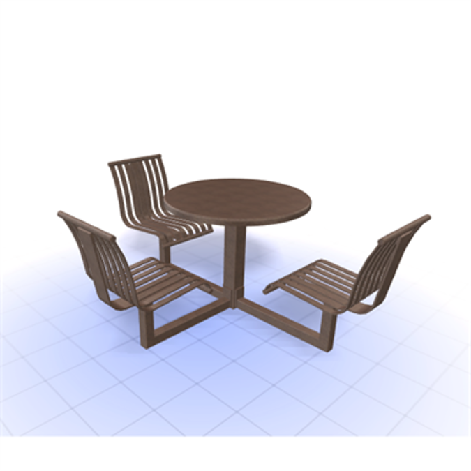 BIM objects - Free download! CityView Carousel 36inch Round Table ...