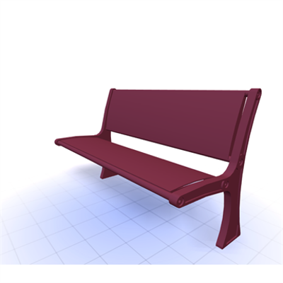 BIM objects - Free download! BENCH | BIMobject