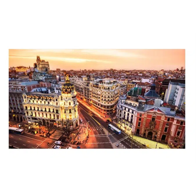 BIM objects - Free download! IW008R The Wall LED Signage Display ...