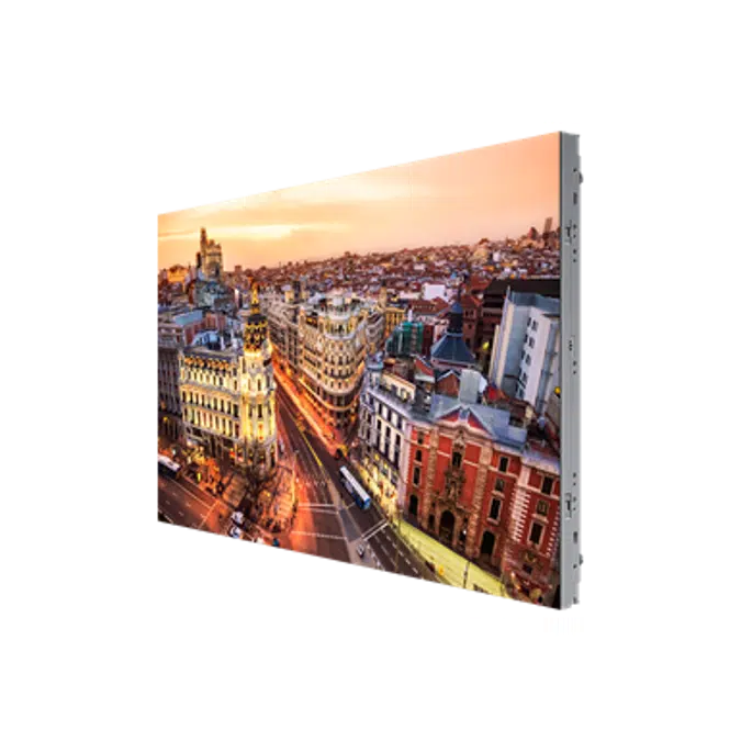 BIM objects - Free download! IW008R The Wall LED Signage Display ...