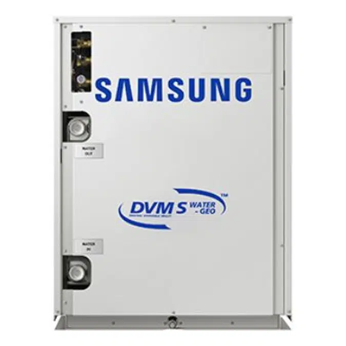 Objetos BIM - ¡Descarga gratis! VRF DVM S WATER Outdoor Unit ...