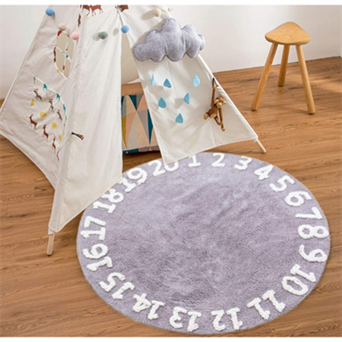 BIM objects - Free download! Fun Kids Rug | BIMobject