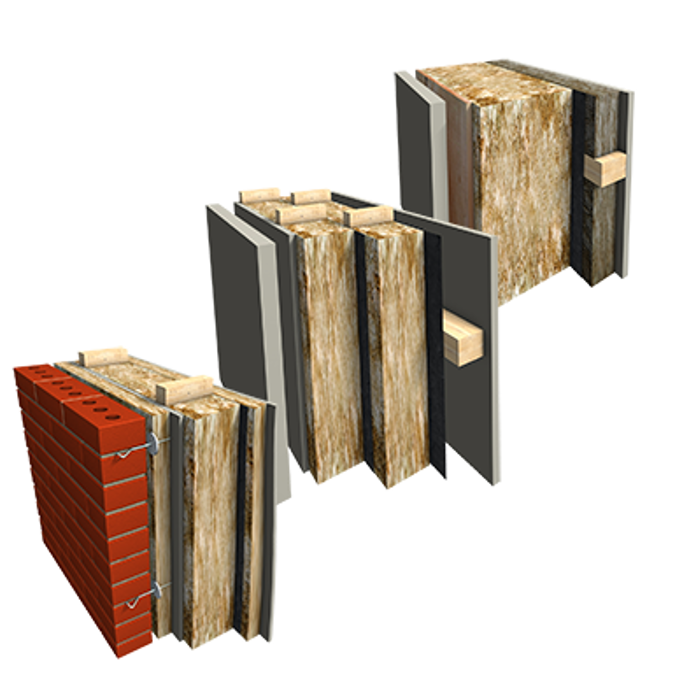 BIM objects - Free download! Norwegian Exterior wall solutions | BIMobject