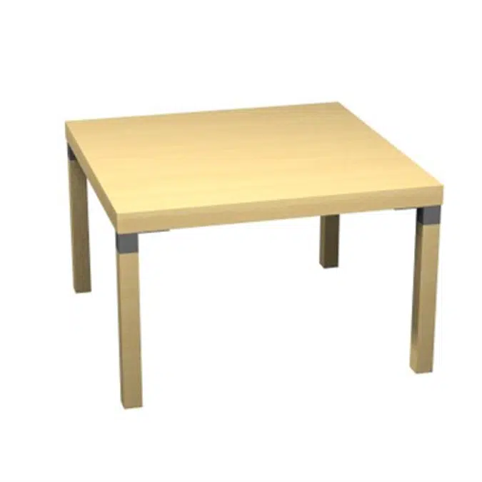 BIM objects - Free download! Cube table | BIMobject