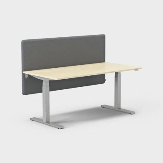 BIM objects - Free download! Vibe Desk Screen VFD160F - Showcase ...