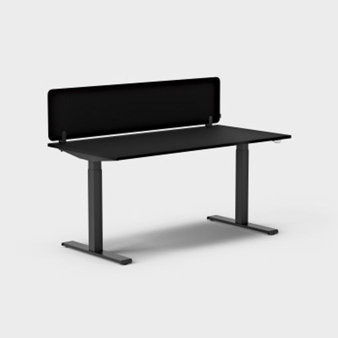 BIM objects - Free download! Vibe Desk Screen VFD160OT - Showcase ...