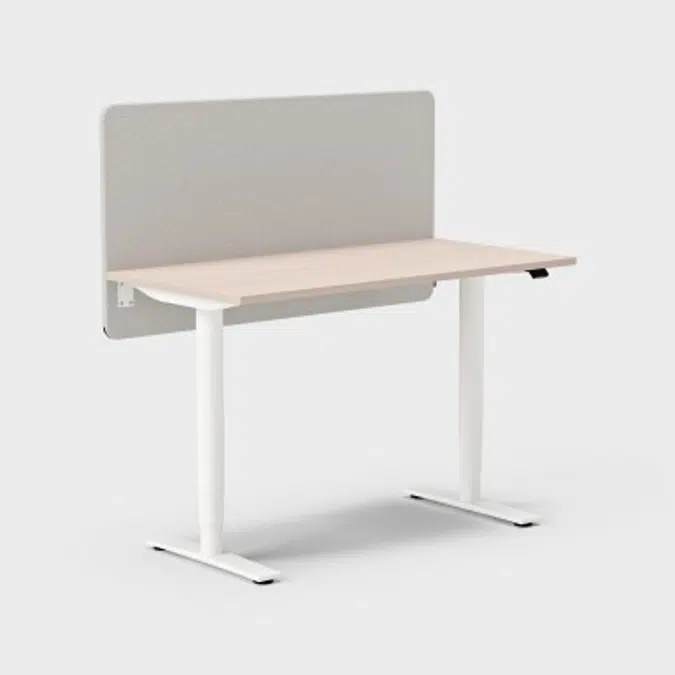 BIM objects - Free download! Vibe Desk Screen VLD120F - Showcase ...