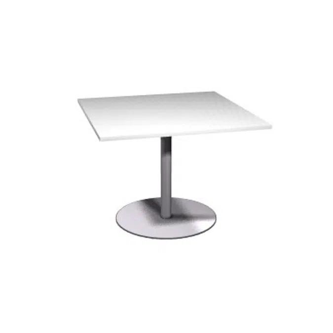 BIM objects - Free download! MULTICOM Square meeting table 1000mm ...