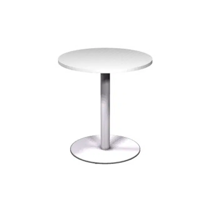 BIM objects - Free download! MULTICOM Round meeting table 700mm | BIMobject