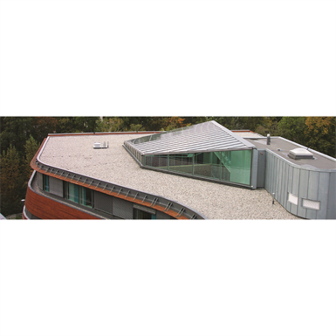 BIM objects - Free download! Protan Protected (ballasted) warm roof system on concrete substrate ...