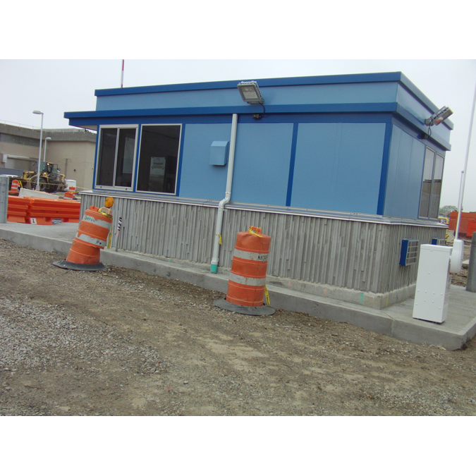 BIM object - ดาวน์โหลดฟรี! Access Control Booths | BIMobject