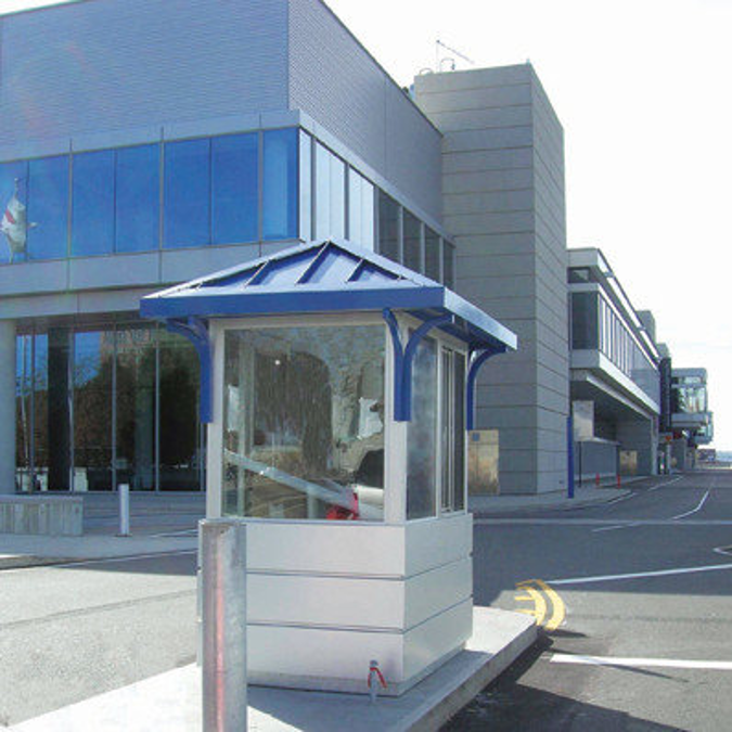 BIM objects - Free download! Parking Booth | BIMobject