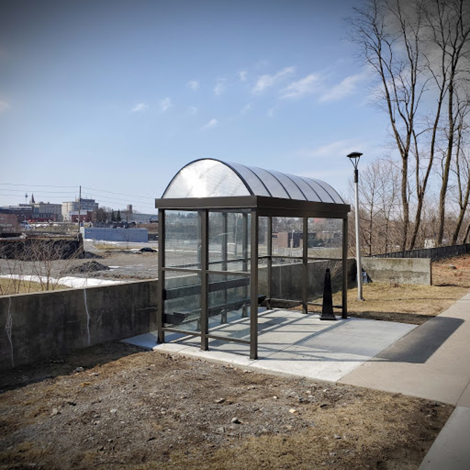 BIM objects - Free download! Transit and Bus Shelters | BIMobject