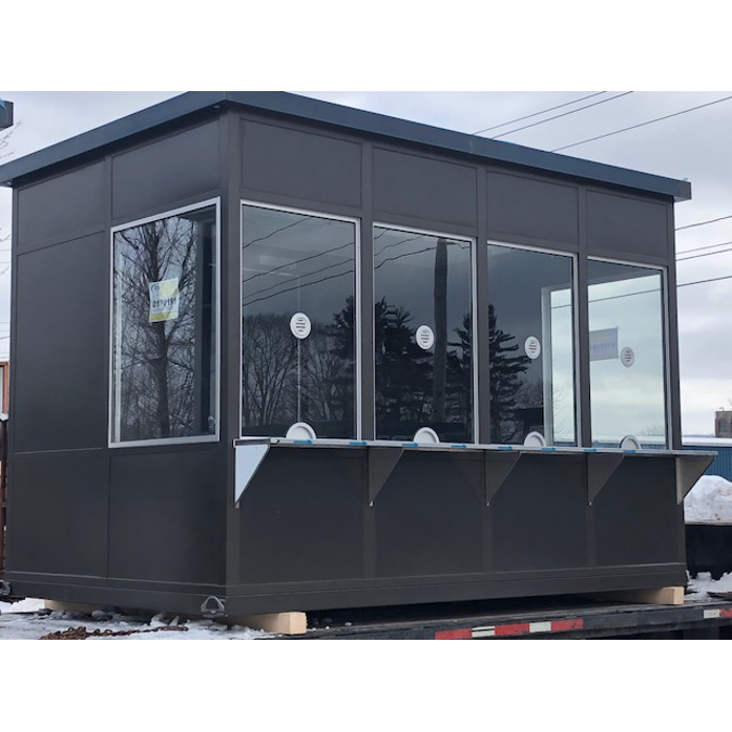 BIM objects - Free download! Cashier Booths | BIMobject