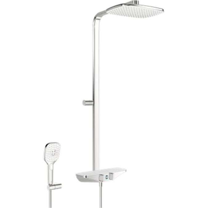 BIM objects - Free download! Oras Esteta Wellfit Shower system 7592U-11 ...