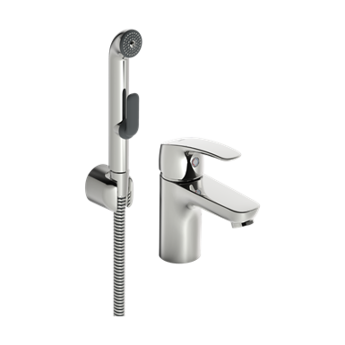BIM objects - Free download! Oras Safira Single lever washbasin faucet ...