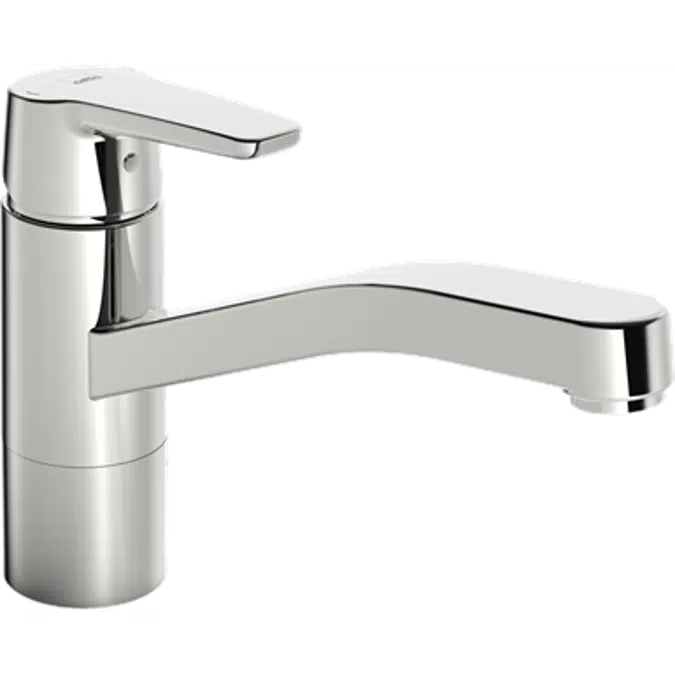 BIM objects - Free download! Oras Saga Single lever kitchen faucet 3930 ...