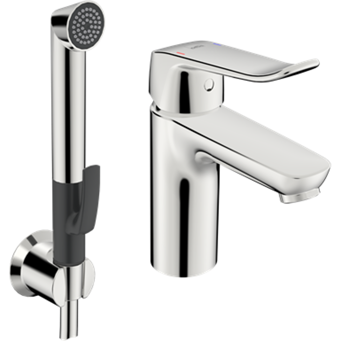 BIM objects - Free download! Oras Care Single lever washbasin faucet ...