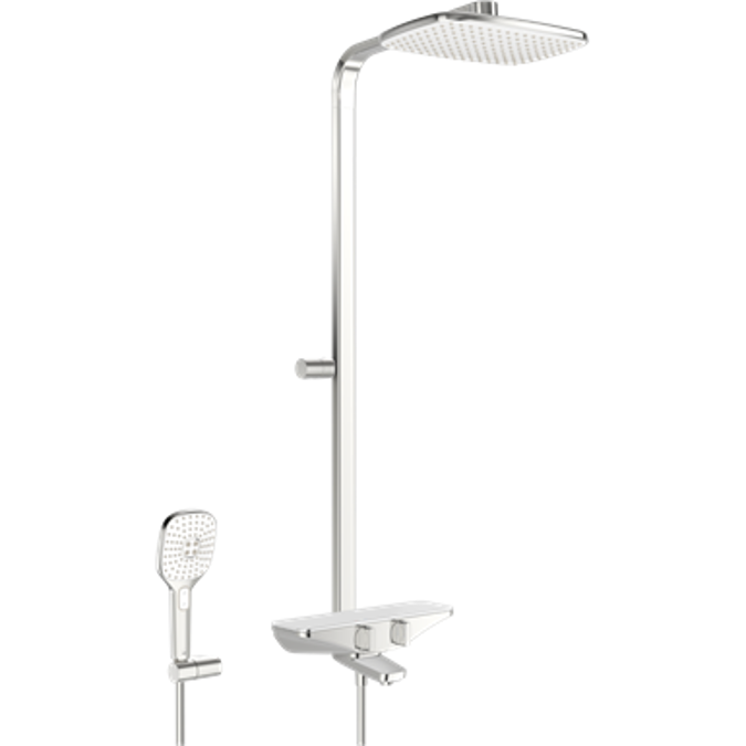 BIM objects - Free download! Oras Esteta Shower system 7591U-11 | BIMobject