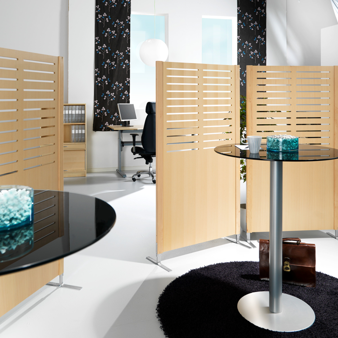 BIM objects - Free download! Wooden screen FREE 940x1720mm | BIMobject